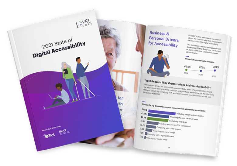 The 2021 State of Digital Accessibility Report | Level Access