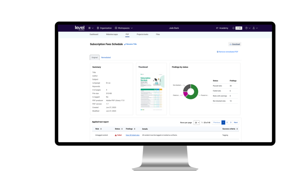 Accessibility for Financial Services Providers | Level Access